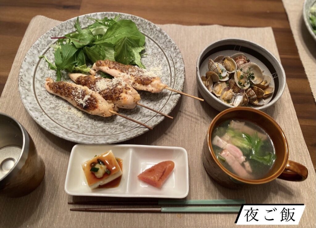 ダイエット食事例(夜ご飯、朝ごはん)福岡パーソナルジム|福岡のパーソナルジムブログ「ダイエットは明日から」